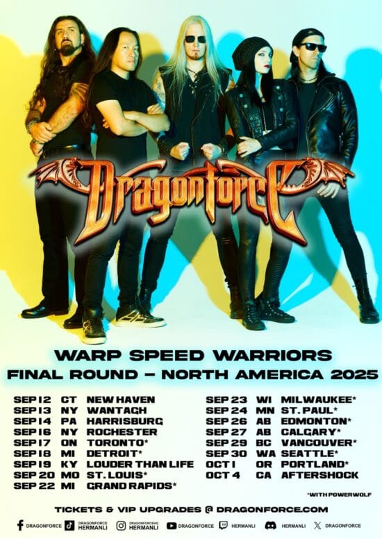 DRAGONFORCE ANNOUNCE FALL 2025 NORTH AMERICAN TOUR DATES | DragonForce